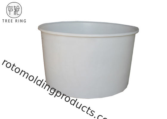 1000l Cylindrical Access Plastic Cattle Drinking Troughs , Poly Round ...