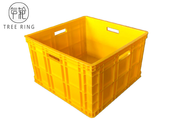 Solid Compact Cube Euro Stacking Containers 50ltr Polypropylene Material
