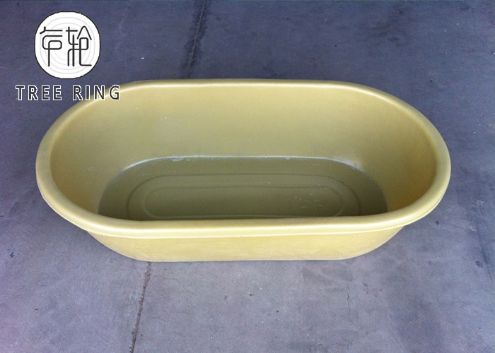 50 Gallon Roto Molding Round Trough Poly Oval Stock End Tank With ...
