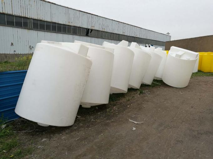 Mc 50l Round Pe Chemical Dosing Tank , Poly Chemical Tanks With ...