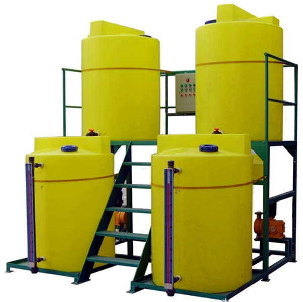 UV-Stabilised PE Plastic Chemical Tanks For Cooler Water Treatment Mc ...