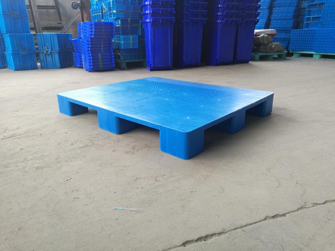 FP 1006 Smooth Top Printing HDPE Plastic Pallets , 1000 * 600 Mm ...