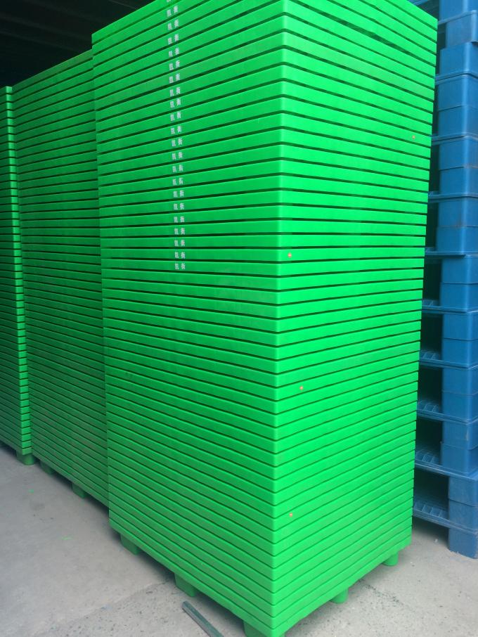European HDPE Plastic Pallets Grid , 800 X 1200mm Plastic Pallet Rack ...
