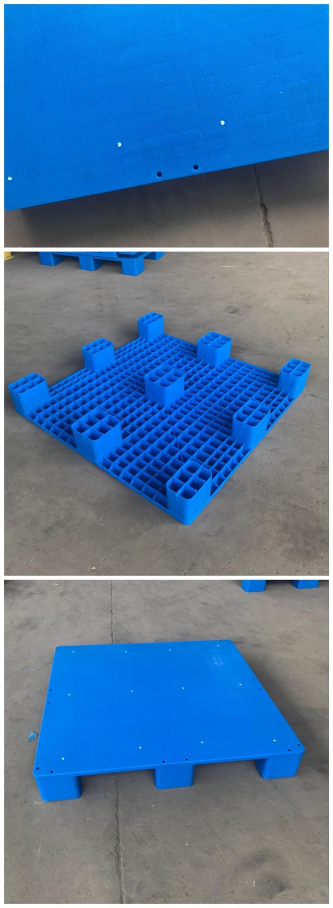 Euro Solid Deck Flat Top HDPE Plastic Pallets , FP 1010 Polyethylene ...