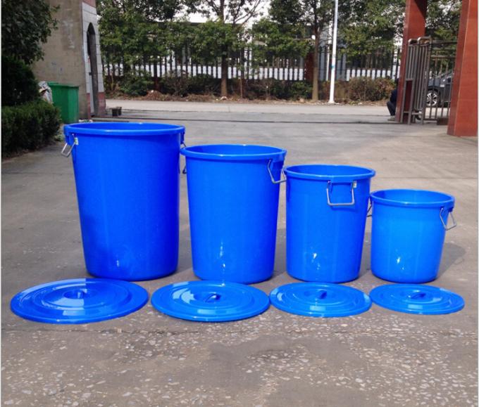 35 Gallon Large Plastic Rubbish Bins , Extra Large Garbage Can With Handles