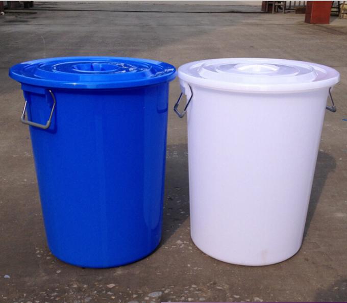 35 Gallon Large Plastic Rubbish Bins , Extra Large Garbage Can With Handles
