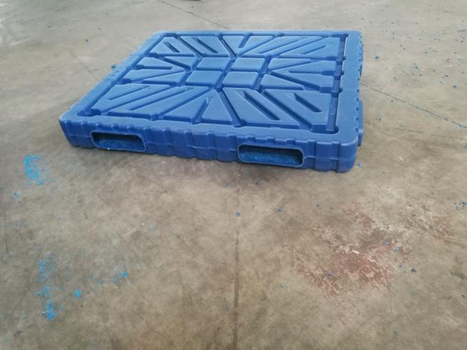 1400 X 1200 Double Face HDPE Plastic Pallets , Beverage Stacking Vacuum ...