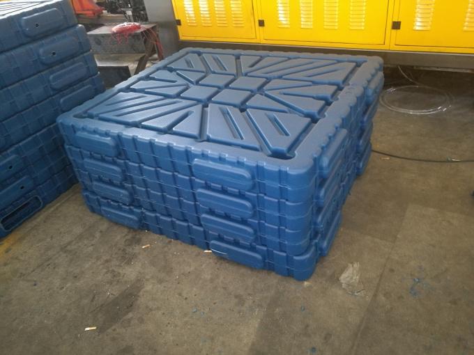 1400 X 1200 Double Face HDPE Plastic Pallets , Beverage Stacking Vacuum ...