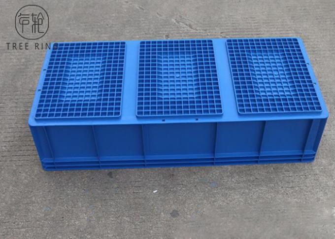 Long Large Heavy Duty Plastic Storage Boxes With Hinged Lids 900 * 400 ...