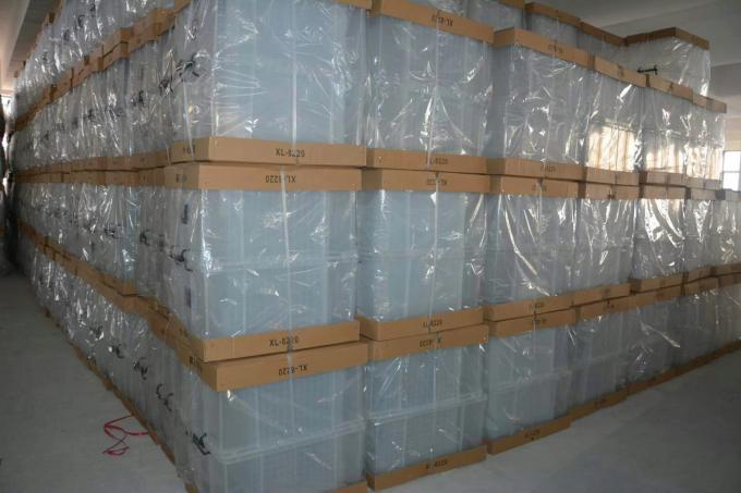 Food Grade Stackable Plastic Storage Bins , 60 Litre Plastic Crate Box