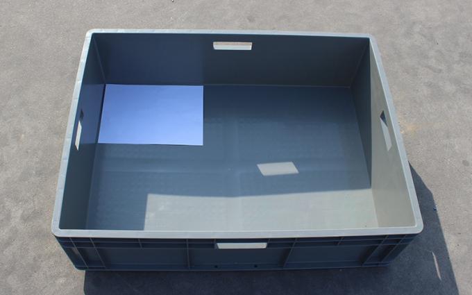 800*600*230 Mm Euro Plastic Storage Boxes Tray For Industrial Storage