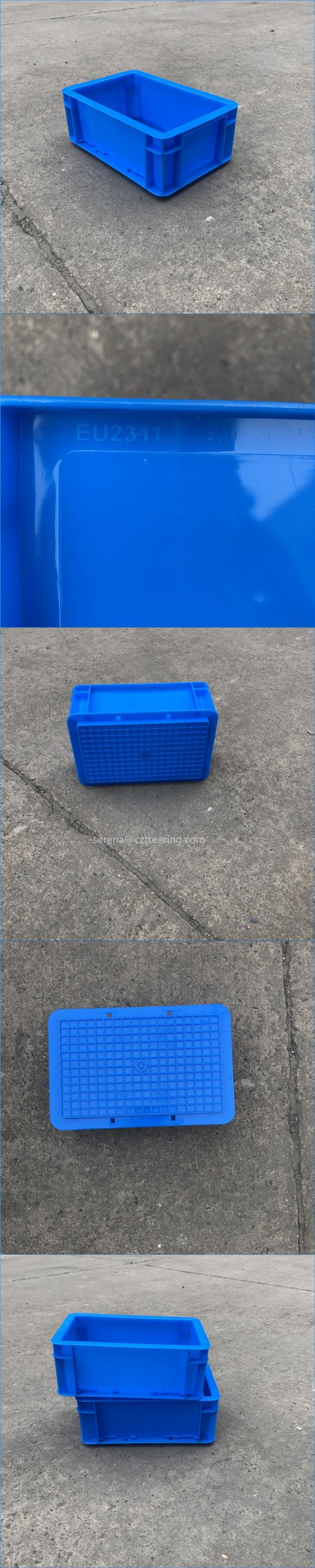 20 Litre Industrial Stacking Plastic Euro Storage Boxes Crate For ...