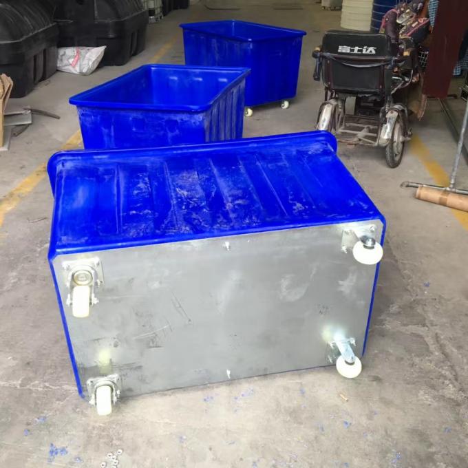 PE Industrial Strength Poly Box Truck Economical Utility Cart For ...