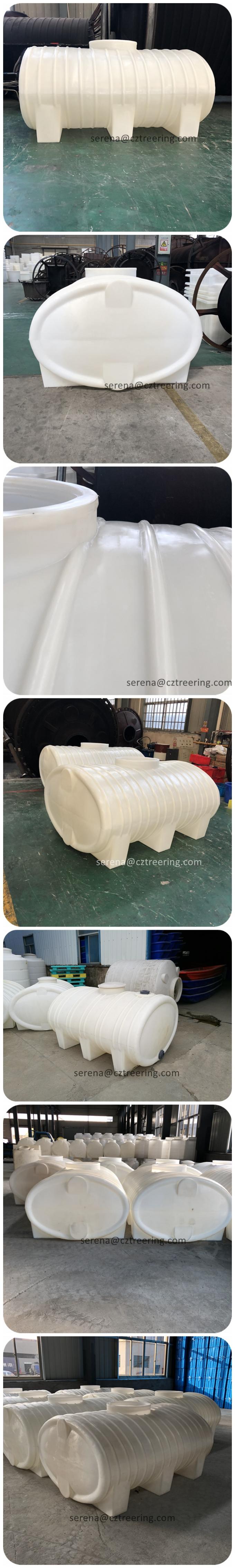 500 Gallon Custom Roto Mold Tanks Horizontal Poly Plastic Water Storage ...