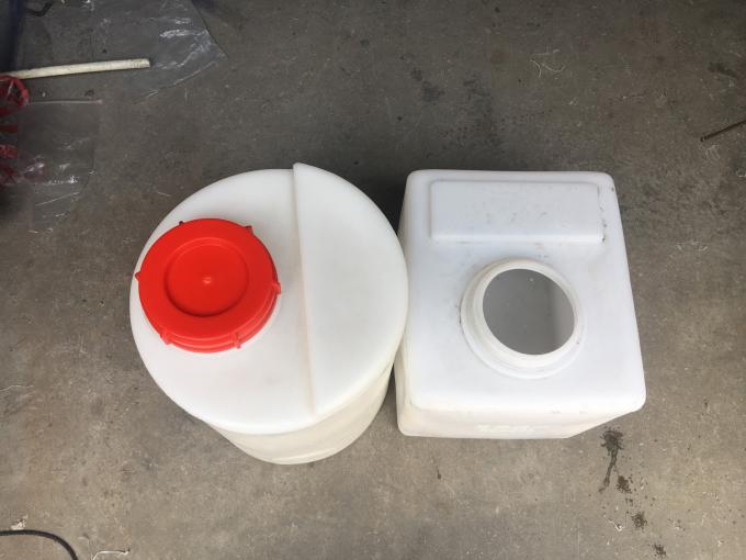 Yellow Color 13 Gallon Dome Top Poly Chemical Dosing Tank For Cooling ...