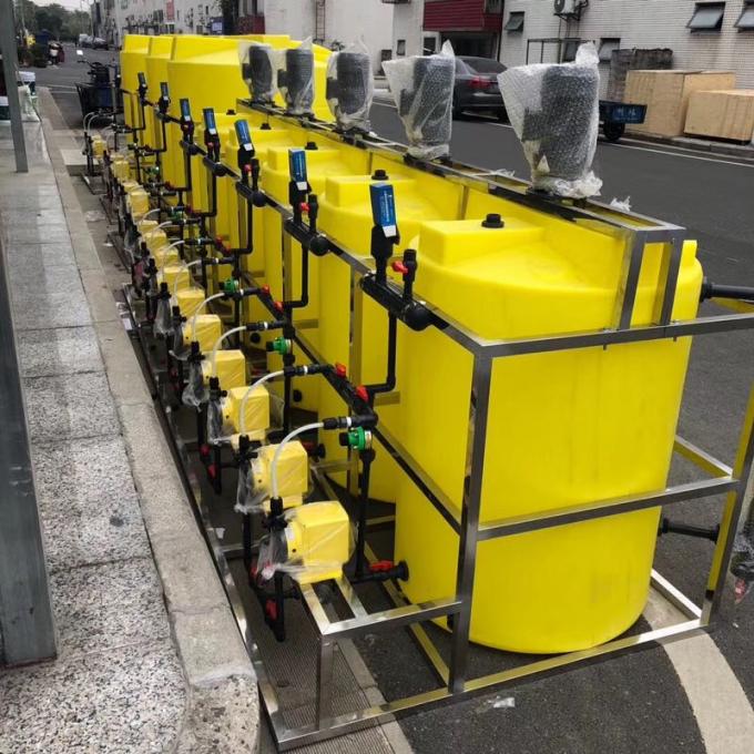 Virgin Grade Polyethylene Plastic Chemical Dosing Tank Liquid Storage ...