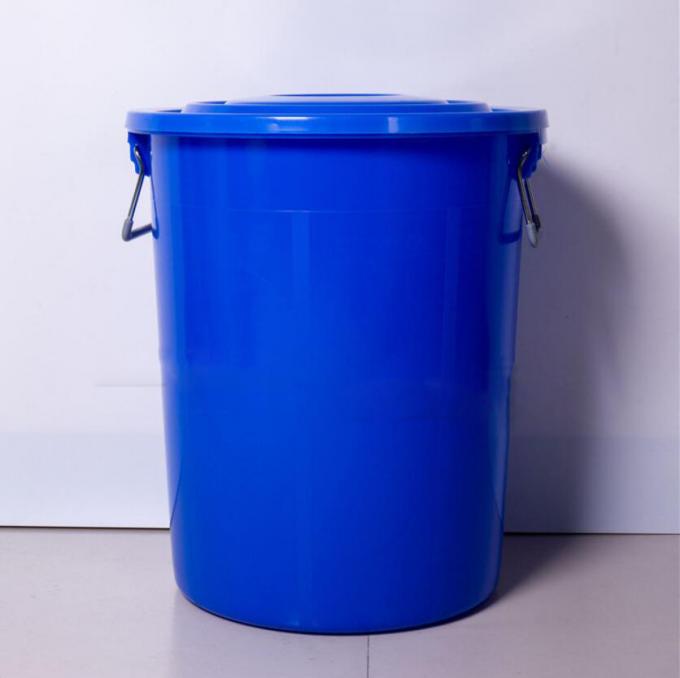 Red Color 100L Plastic Food Storage Buckets With Lids And Handle For ...