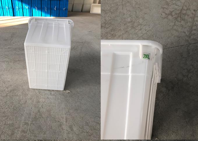 160L 200L To 400L Nestable Large Plastic Storage Boxes For Clothing ...