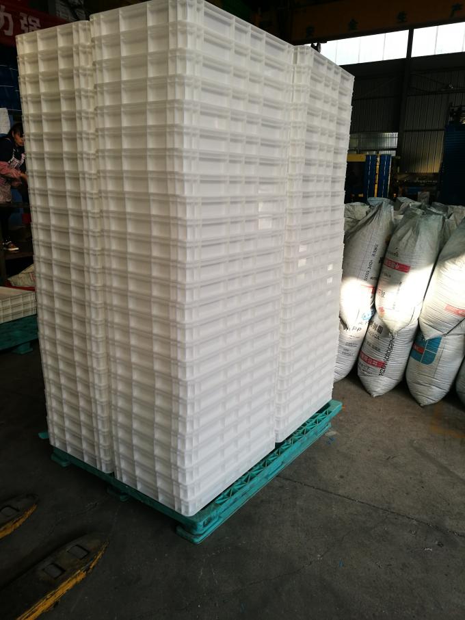 HDPE Polystyrene Euro Stacking Tray Cutom Embossing Logo