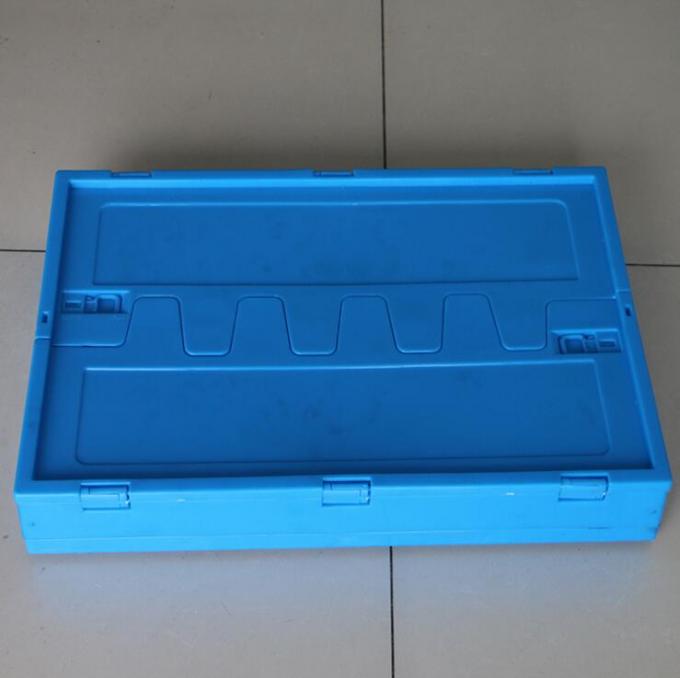 HDPE Collapsible Moving Boxes Folding Foldable Crate With attached lids ...