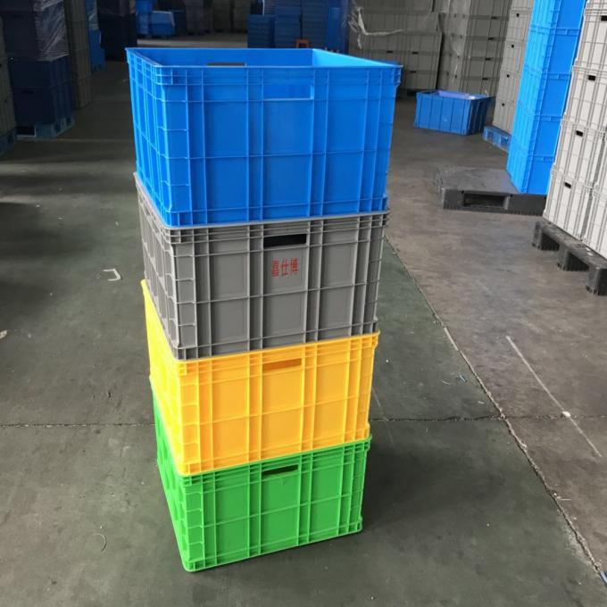 Heavy Duty Polypropylene Stacking Boxes , Auto Square Plastic Hobby Box