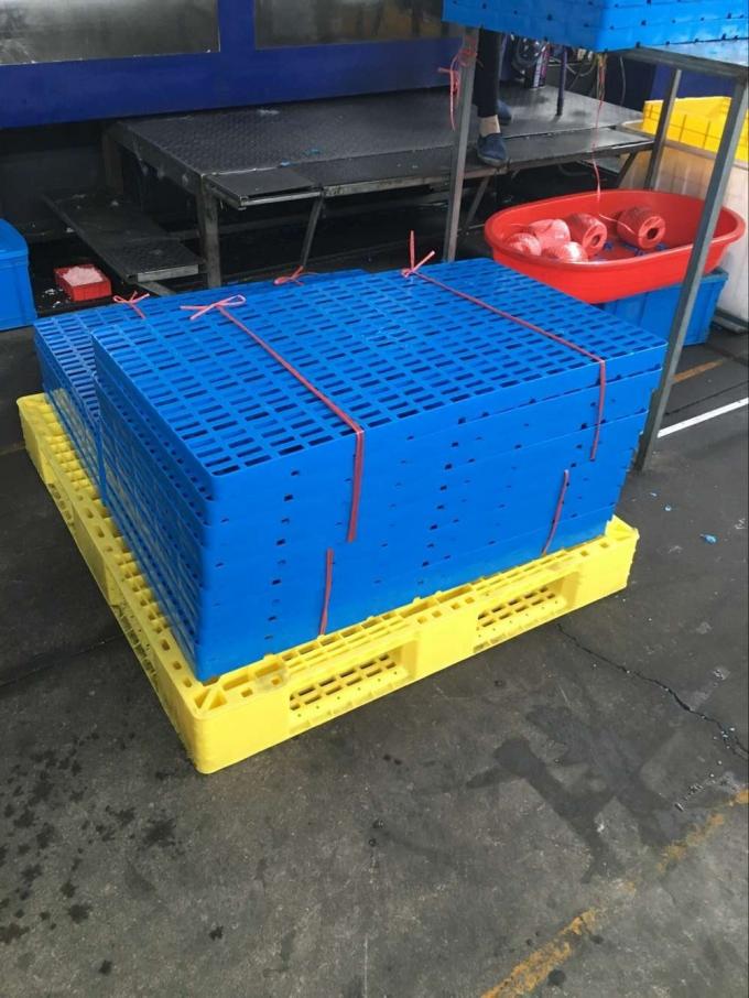 Thin Type Small Size Connected HDPE Plastic Pallets Mat Boards For ...