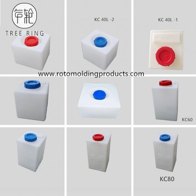 Square 40L Litre Plastic Flat Roto Water Tanks Using Valeting Window ...